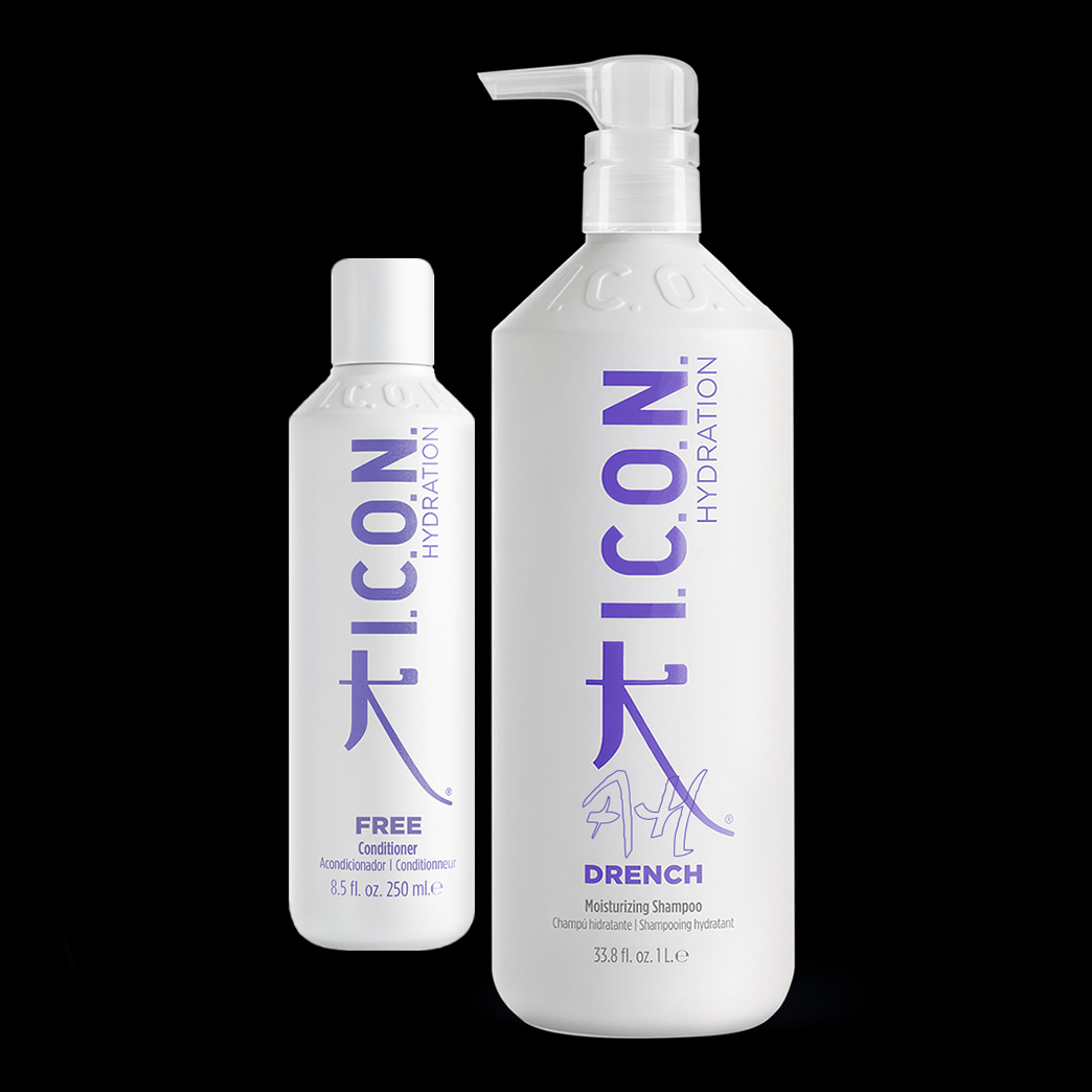 Pack ahorro -30% champú DRENCH de litro + acondicionador FREE de 250 ml ...