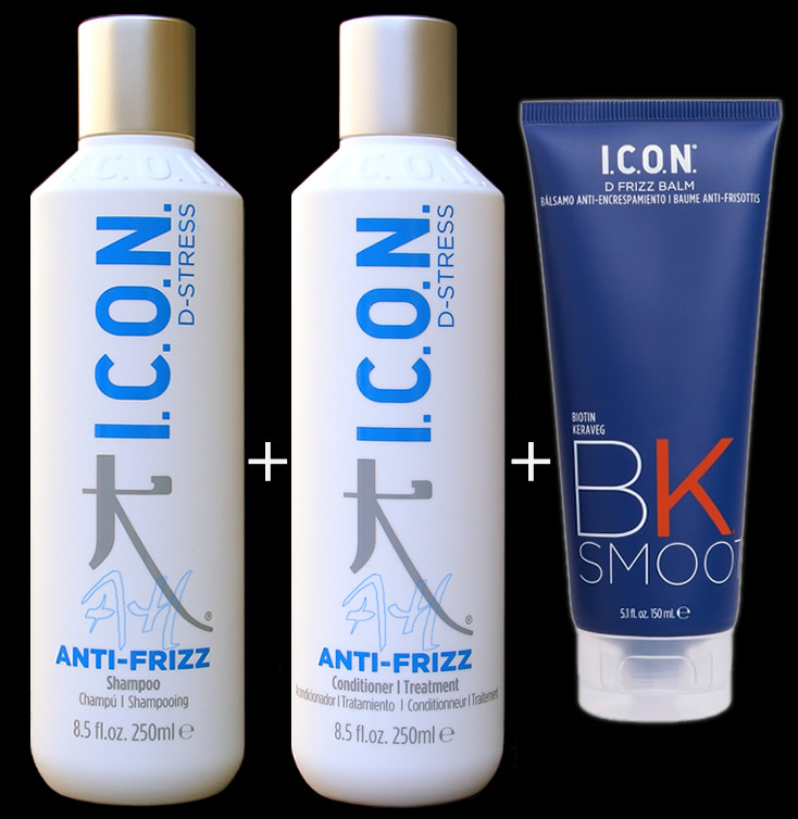 Pack ahorro anti encrespado BK ANTI-FRIZZ de I.C.O.N. | Tienda ICON ...