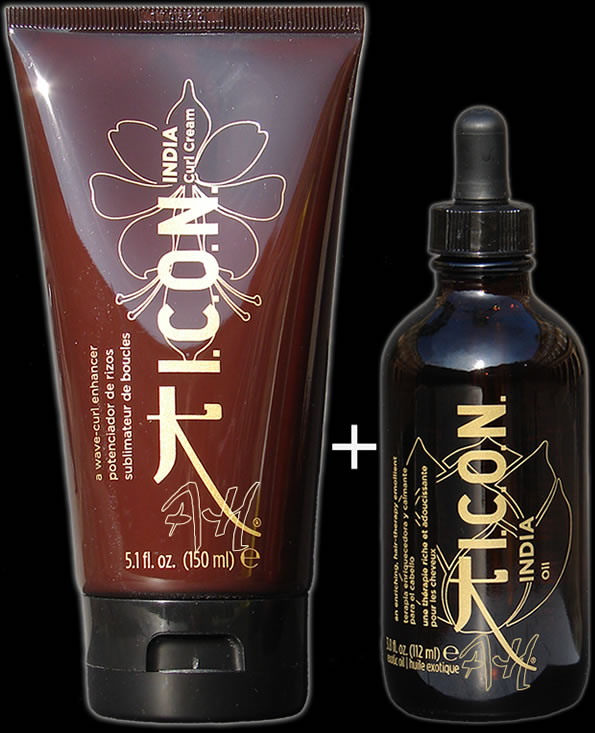 Pack ahorro INDIA CURL CREAM + INDIA OIL de I.C.O.N. | Tienda ICON ...
